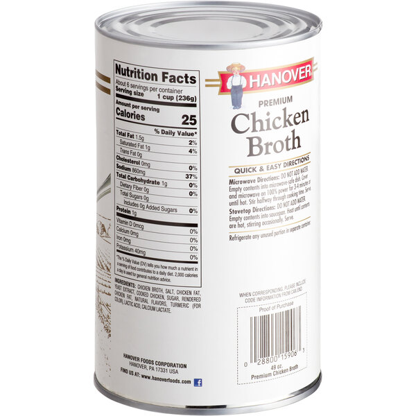 Sweet Sue Chicken Broth In Bulk - 12/Case