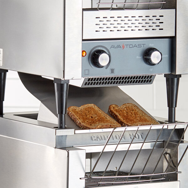 Avantco 184STK10 10" Wide Stainless Steel Conveyor Toaster Stacking Kit ...