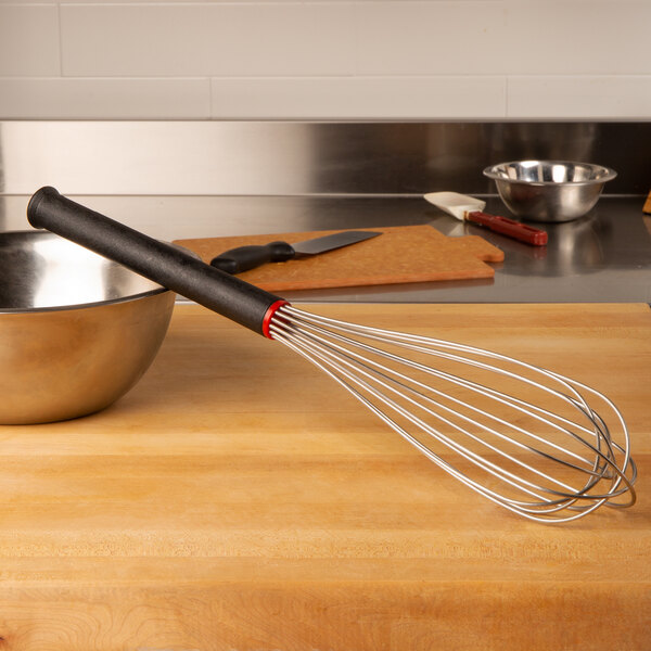 Matfer Bourgeat 17 3/4" Stainless Steel Rigid Whip / Whisk with ...