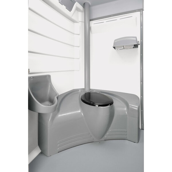 PolyJohn FS3-1008 Fleet White Premium Portable Restroom - Assembled