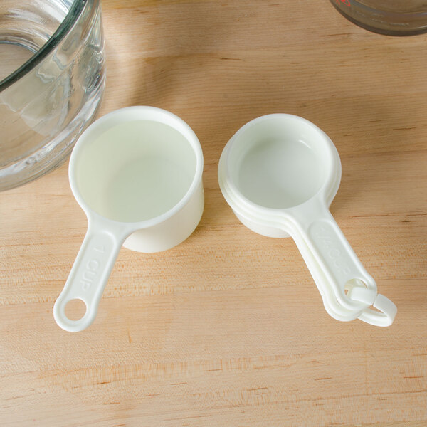 Rubbermaid FG8315ASWHT Plastic Measuring Cup Set | Rubbermaid Measuring ...