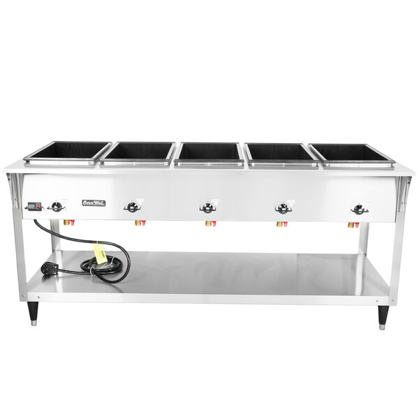 Vollrath 38215 ServeWell® SL Electric Five Pan Hot Food Table 120V ...