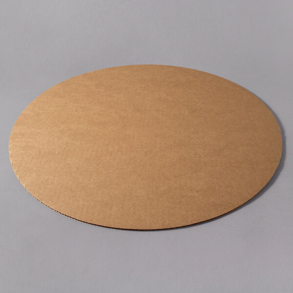 20" White Corrugated Cake Circle - 25/Pack