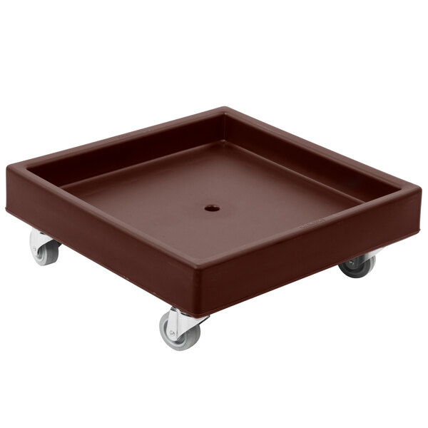 Cambro CD2020131 Dark Brown Camdolly Dish Rack / Glass Rack Dolly - No ...