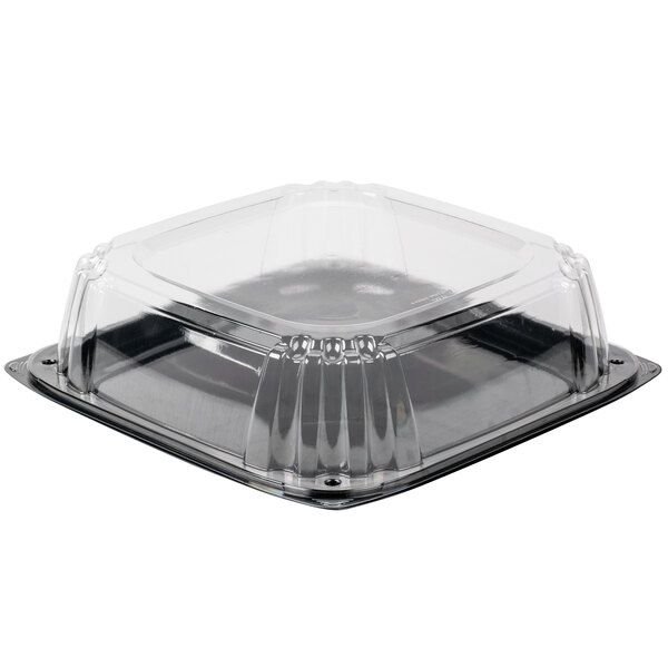 Sabert C9614 UltraStack 14" Square Disposable Deli Platter / Catering ...