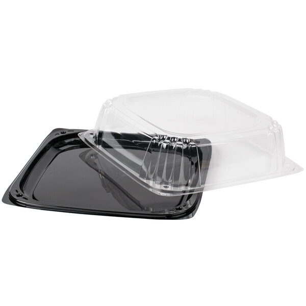 Sabert C9614 UltraStack 14" Square Disposable Deli Platter / Catering ...