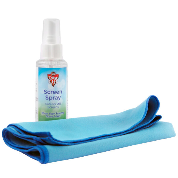 Falcon Safety DPTC Dust-Off 1.69 oz. Screen Cleaning Spray Kit