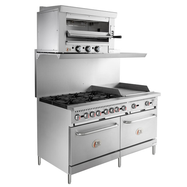 Cooking Performance Group S-36-SB-L 36" Liquid Propane Infrared ...