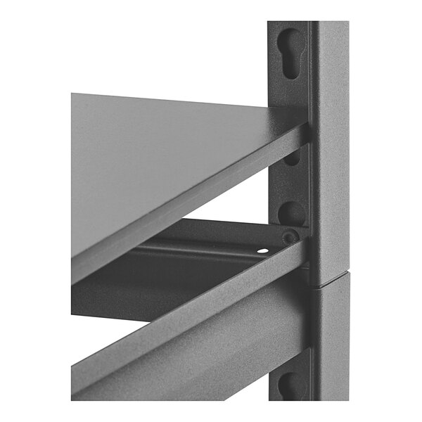 Hirsh Industries 20997 48" x 18" x 72" Gray Heavy-Duty Five-Shelf ...