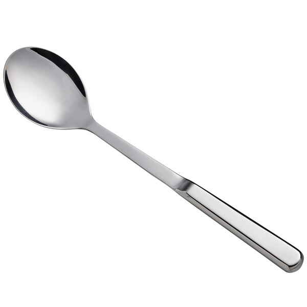 American Metalcraft SSP120 Belaire 12" Stainless Steel Solid Spoon with ...