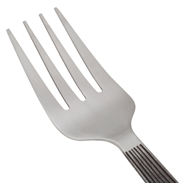 American Metalcraft WVAF 13" Wavy Aged Stainless Steel Cold Meat Fork