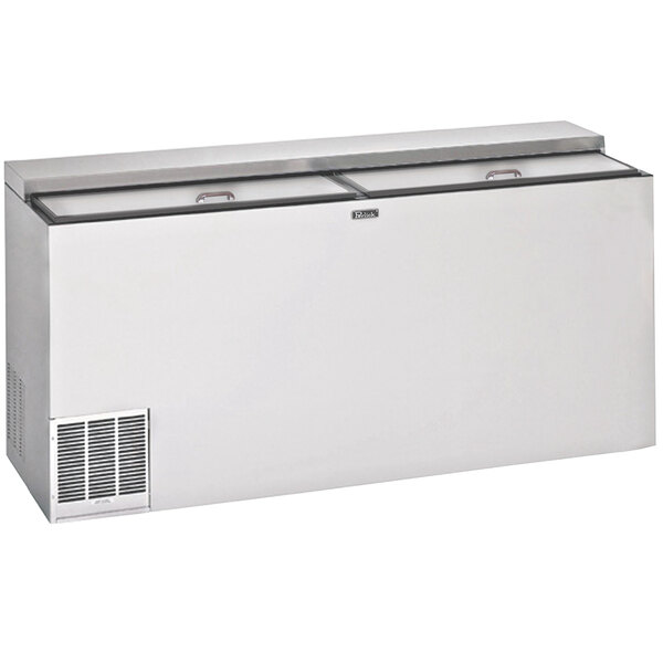 Perlick BC72RT-3 72" Black Horizontal Bottle Cooler