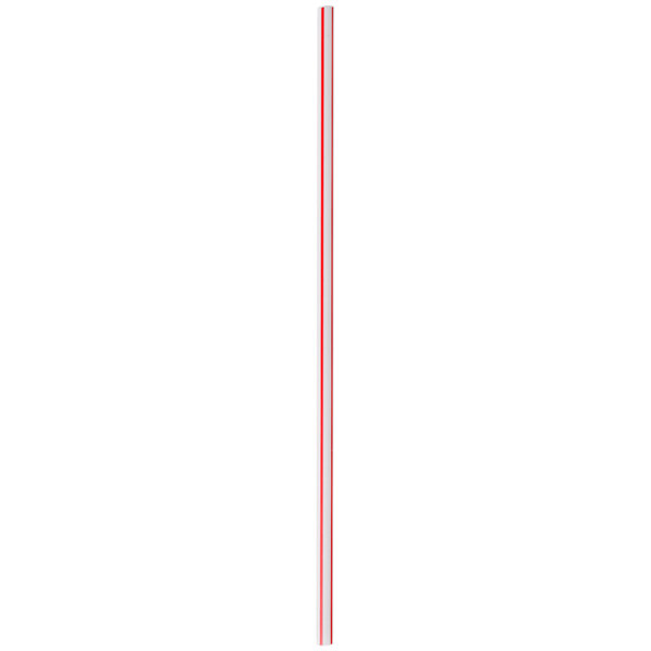 Choice 5" Red and White Coffee Stirrer - 10000/Case
