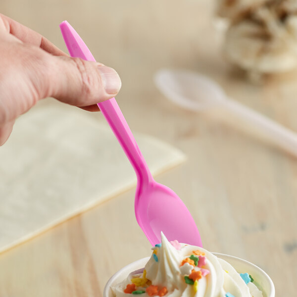 Pink-to-Purple Color Changing Spoon - 1000/Case