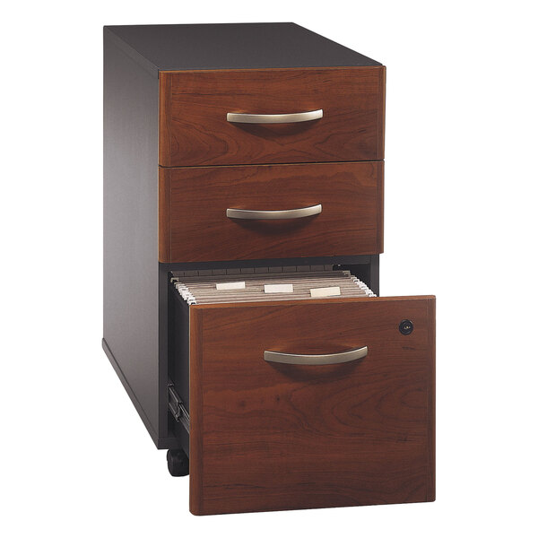 Bush WC24453SU Series C Collection Hansen Cherry Three-Drawer Mobile ...
