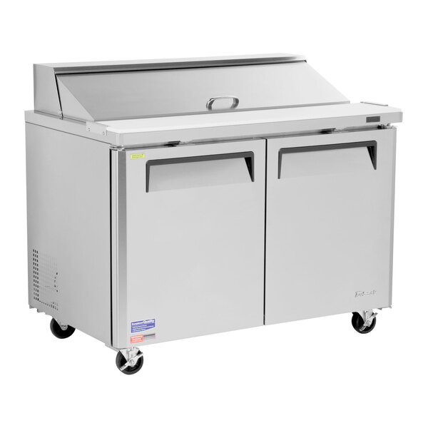 Turbo Air MST-48-18-N M3 Series 48" 2 Door Mega Top Stainless Steel ...