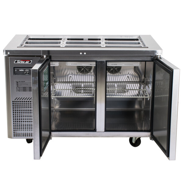 Turbo Air JBT-48-N 47" Stainless Steel Refrigerated Buffet Display Table
