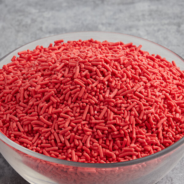 Red Sprinkles 10 lb.