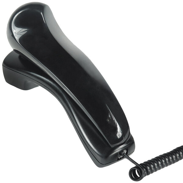 Softalk 101M Black Telephone Shoulder Rest with Microban Antimicrobial ...
