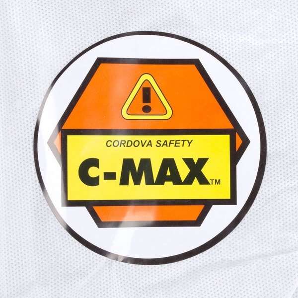 Cordova White C-Max Standard Weight Poly 3-Layer Propylene Coveralls ...