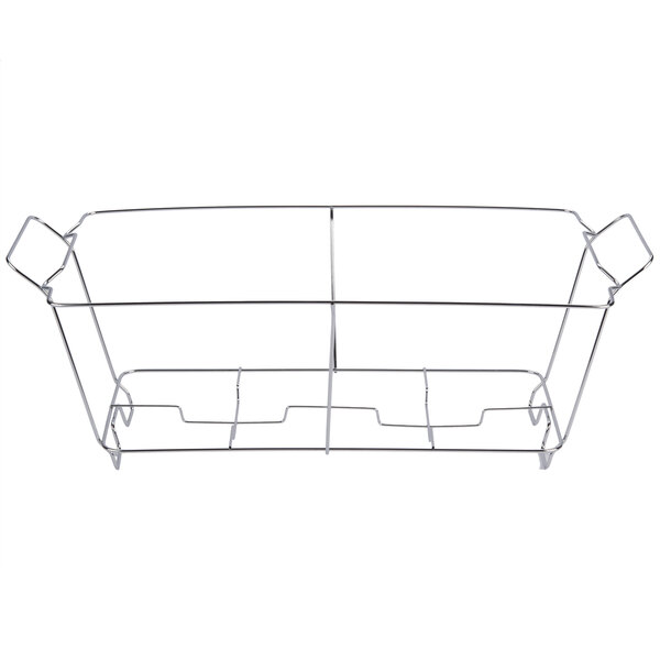 Choice Chrome Wire Chafer Stand for Full Size Disposable Pans