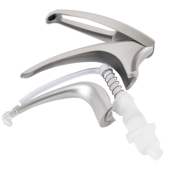 San Jamar P4000 FrontLine Accessory Soft-Touch Condiment Pump - Metal ...