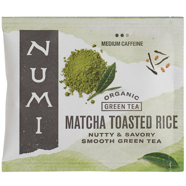 Numi Toasted Rice Tea | Numi Organic Toasted Rice Tea Bags - 18/Box