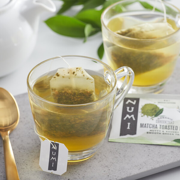 Numi Toasted Rice Tea | Numi Organic Toasted Rice Tea Bags - 18/Box