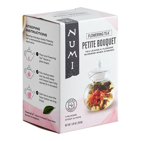 Numi Flowering Tea Set | Numi Petite Bouquet Flowering Tea 4 Piece Set