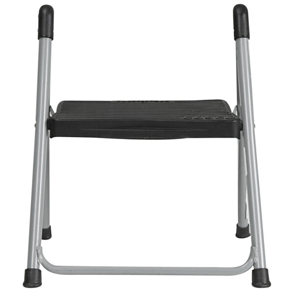 Cosco 11014PBL1E Platinum / Black One-Step Folding Step Stool