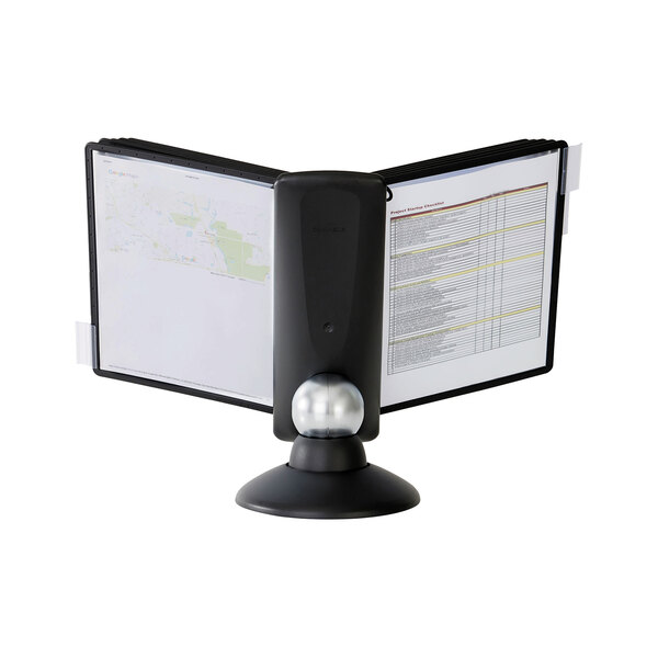 Durable 553901 SHERPA Black Borders Letter Sized 10 Panel Motion ...