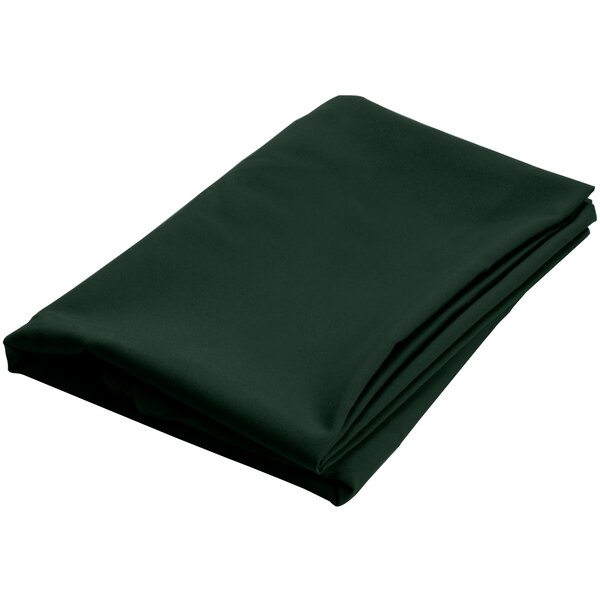 Intedge 54" Round Hunter Green Hemmed 65/35 Poly/Cotton Blend Cloth ...