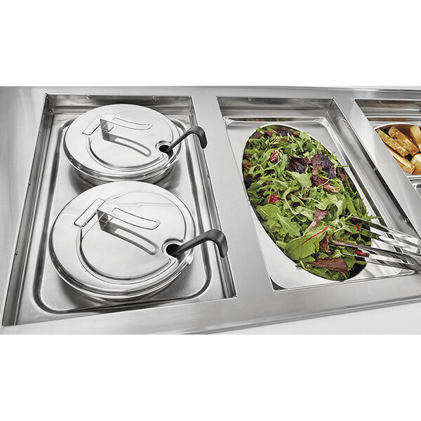 Vollrath 47493 Slotted / Hinged Contemporary Inset Cover - 9 15/16 ...