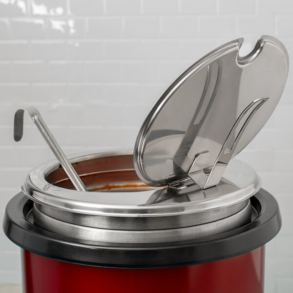 Vollrath 47493 Slotted / Hinged Contemporary Inset Cover - 9 15/16 ...