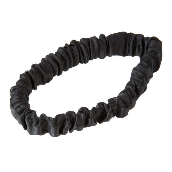 Henry Segal Men's Black Shirred Poly-Satin Arm Band