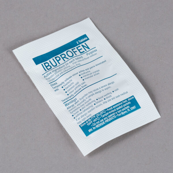 Medi-First 80848 Ibuprofen Tablets - 250/Box