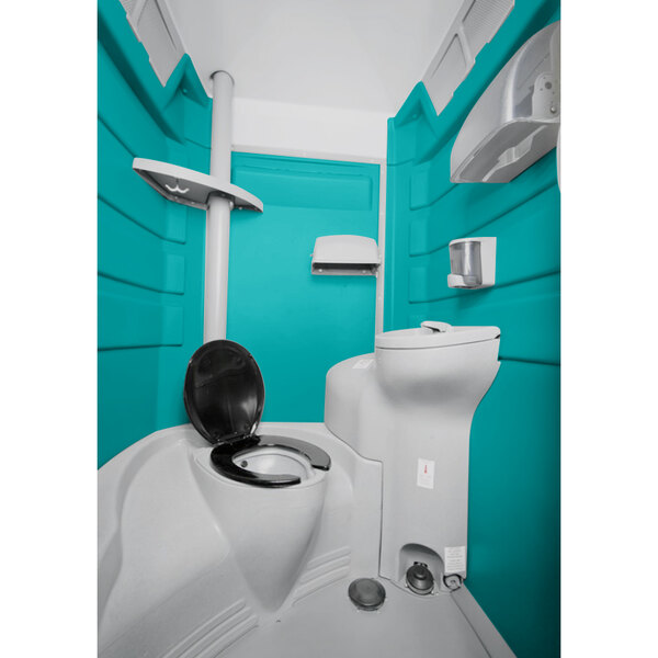 PolyJohn FS3-3000 Fleet Aqua Premium Portable Restroom with Freshwater ...