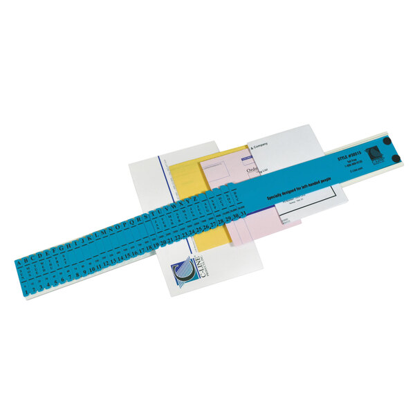 C-Line Products 30515 Blue Left-Handed Alphabetical / Numerical ...