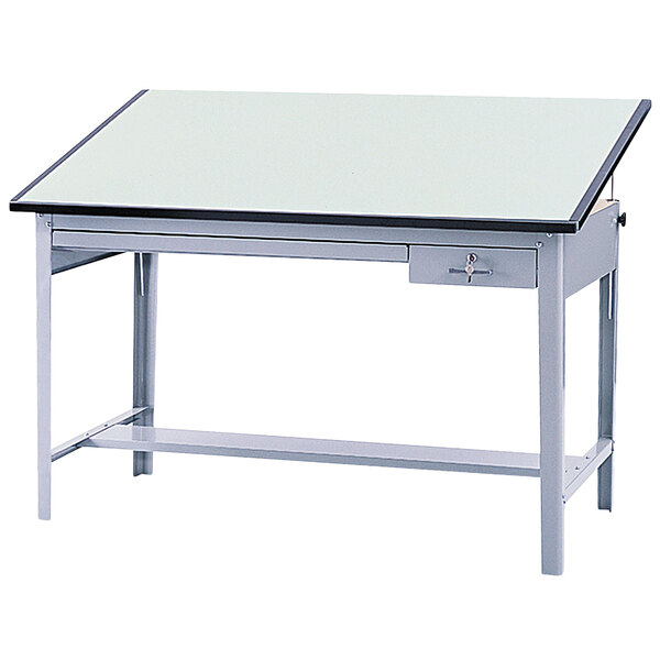 Safco 3953 Precision 72" x 37 1/2" Green Drafting Table Top