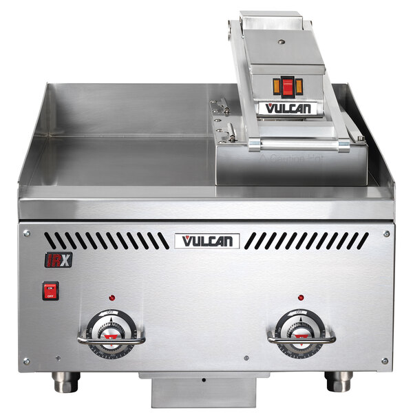 Vulcan VMCS-201 Heavy Duty Clamshell Electric Griddle Top with Grooved ...