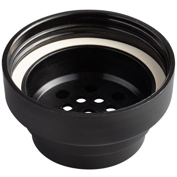 Libbey 96022 2 3/4" Black Replacement Shaker Cap - 12/Case