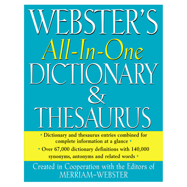 Merriam-Webster FSP0471 Hardcover 768 Page All-In-One English ...