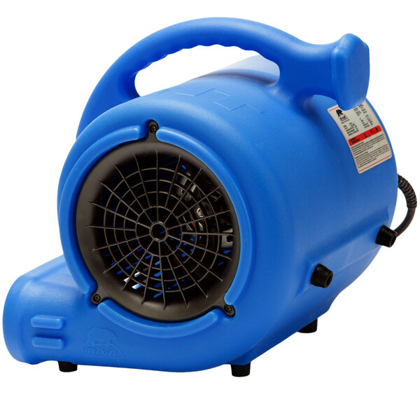 B-Air VP-25 Vent Blue 3-Speed Compact Air Mover - 1/4 hp