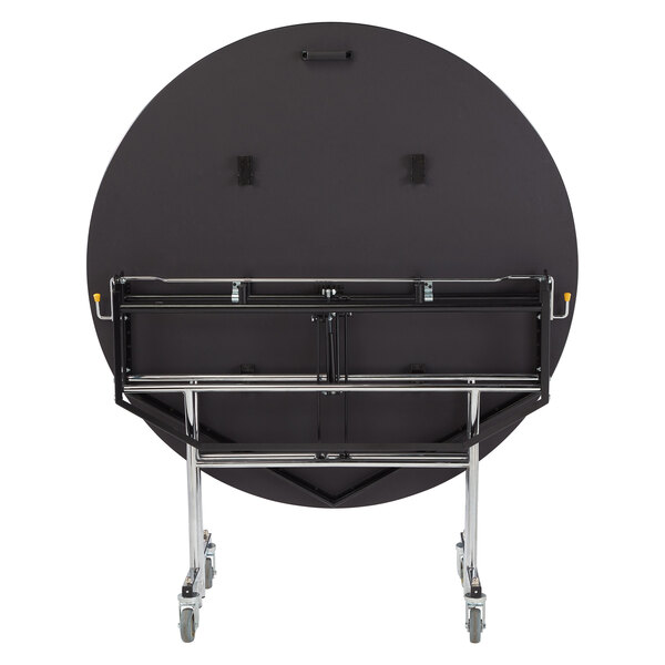 National Public Seating MTSSF-60R-MDPEPC 60" Round MDF Cafeteria Table ...