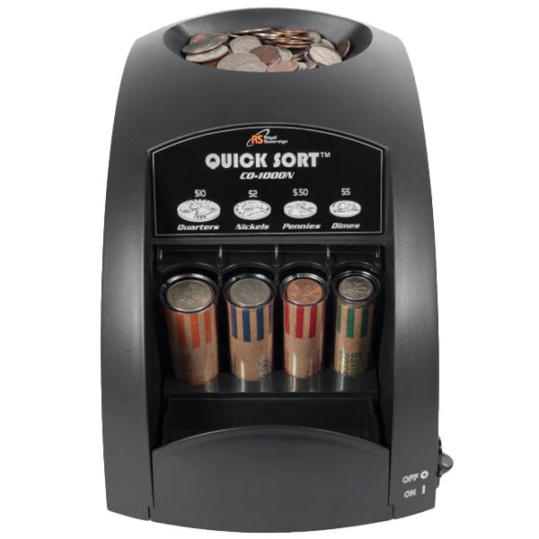 Royal Sovereign CO-1000N 1 Row Coin Sorter - 120V