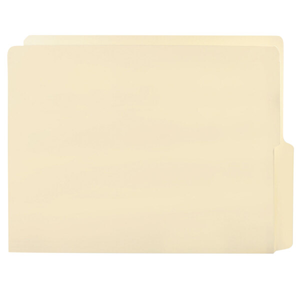 Smead 24128 Letter Size File Folder - Standard Height with 1/2 Cut ...