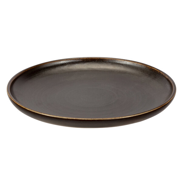 Bon Chef 2200022P Tavola Eros 10 1/4" Dinner Plate with Upstanding Rim ...