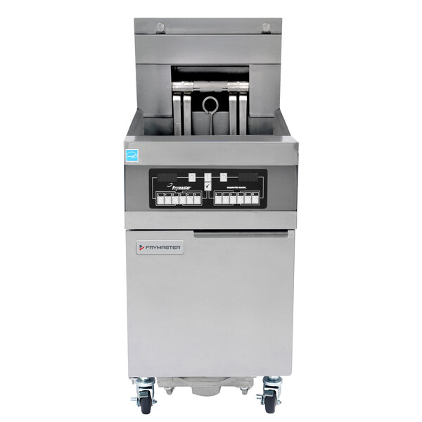 Frymaster 11814EF Oil Conserving 60 lb. Electric Floor Fryer with CM3.5 ...