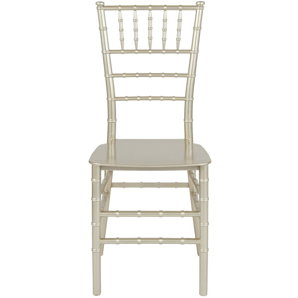 Flash Furniture LE-CHAMP-M-GG Hercules Series Champagne Resin Chiavari ...