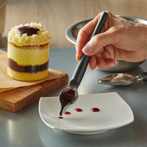 Mercer Culinary M35147 Small and Larger Stainless Steel Precision Spoon Set